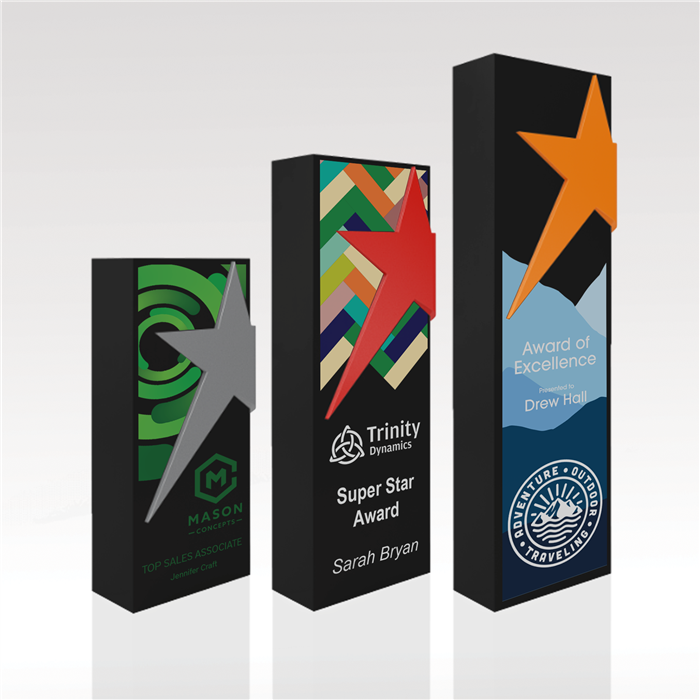 Rectangular EbonyWood – VisionsAwards